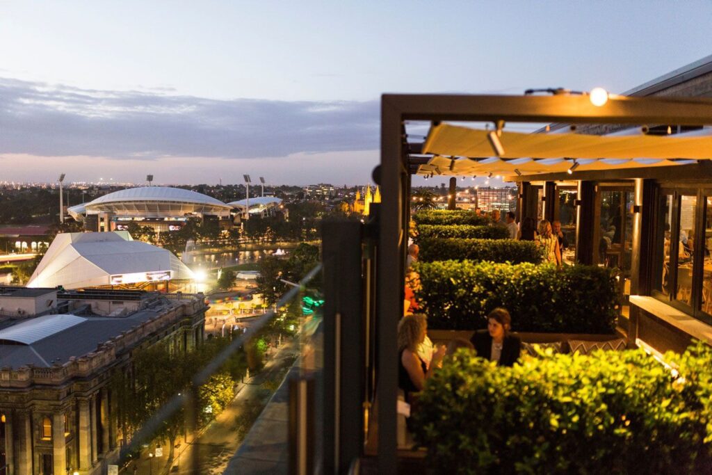 2KW Bar & Restaurant | Best Rooftop Bars in Adelaide
